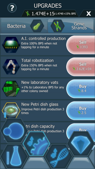 Upgrades - Bacterial Takeover